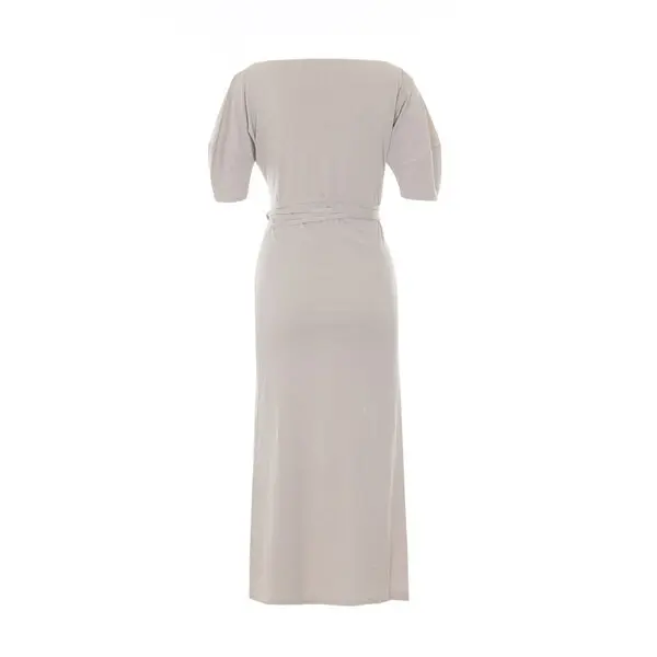 LEMAIRE Off Shoulder Dress With Side Slits - Gray