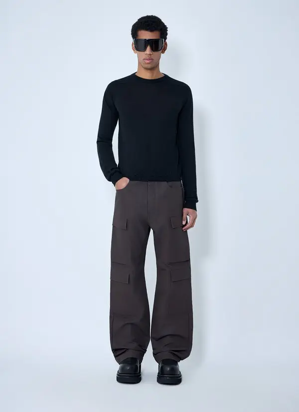 Rick Owens Wide-leg Cargo Pants - Gray