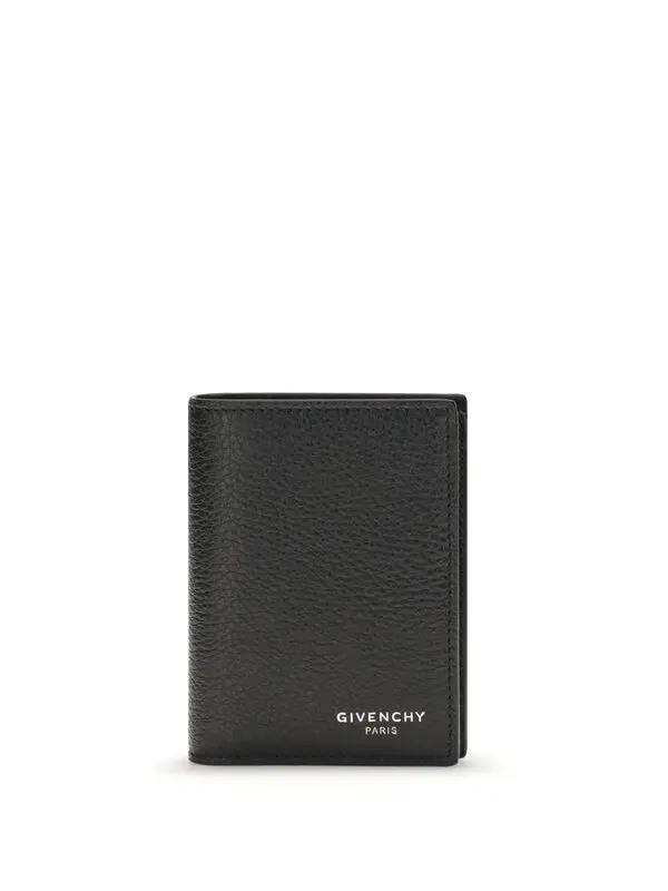 Givenchy Garnet Leather Card Holder - Black