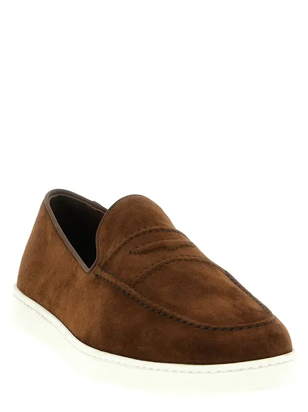 Church's Suede Loafers - Brown