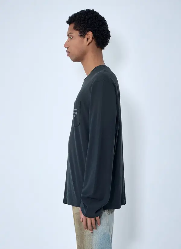 Acne Studios Long Sleeve Cotton Jersey T-shirt