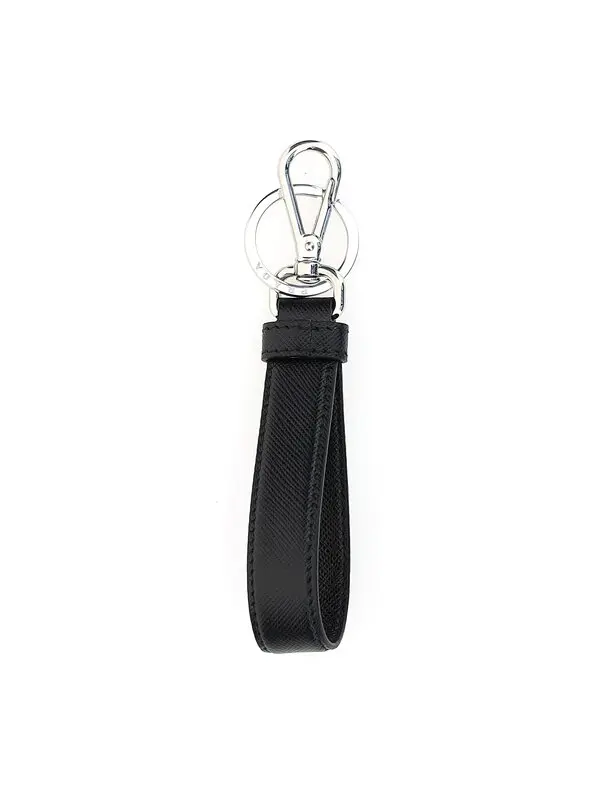 Prada Leather Keychain