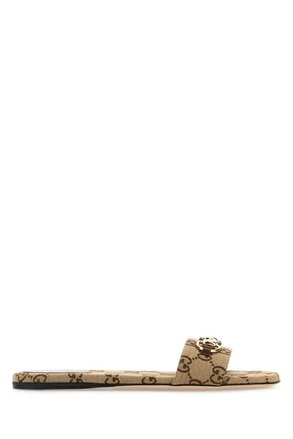 Gucci Gg Fabric Slippers - Multicolor