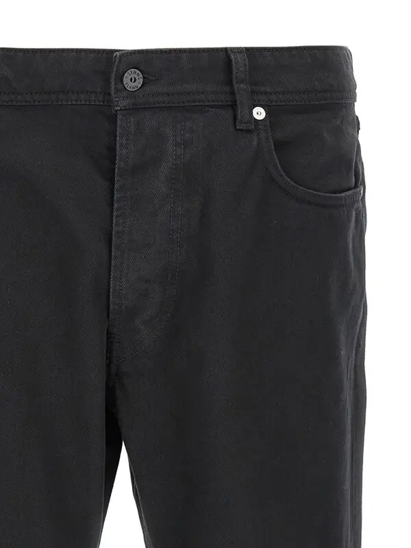 Stone Island Straight Leg Cotton Jeans - Multicolor