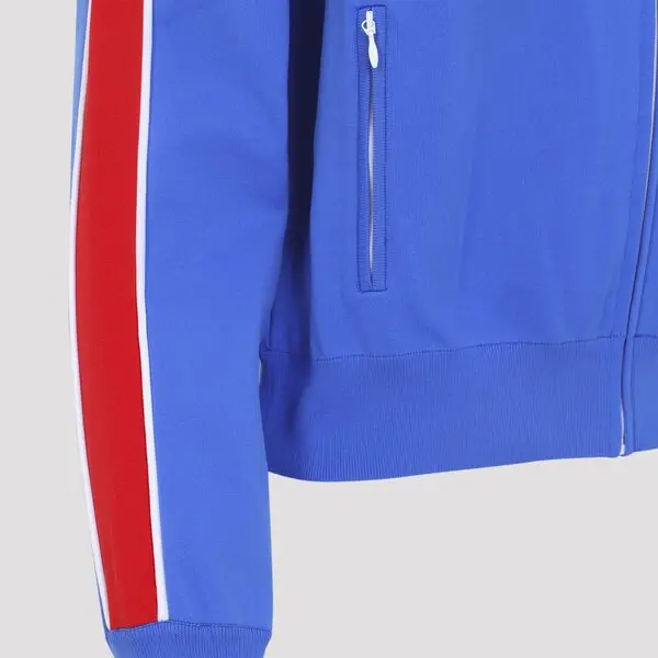 Miu Miu Zip-up Cardigan With Embroidered Logo