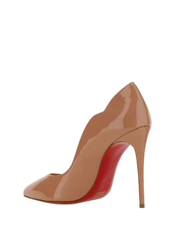 CHRISTIAN LOUBOUTIN Patent Leather Stiletto Pumps - Pink