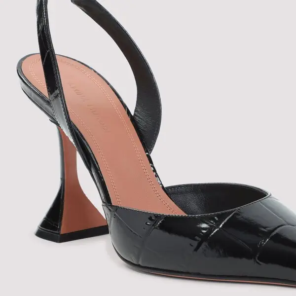 Amina Muaddi Holli Sling 95 Mules