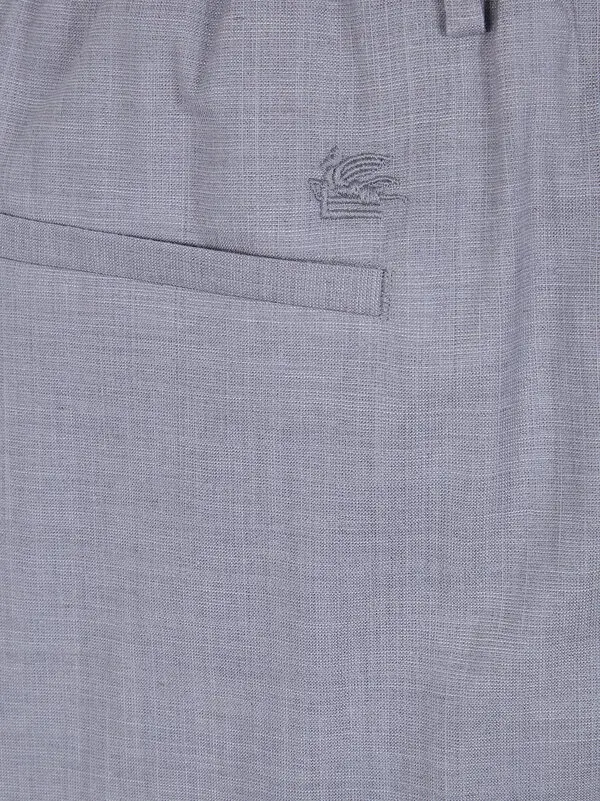 Etro Regular Trousers - Gray