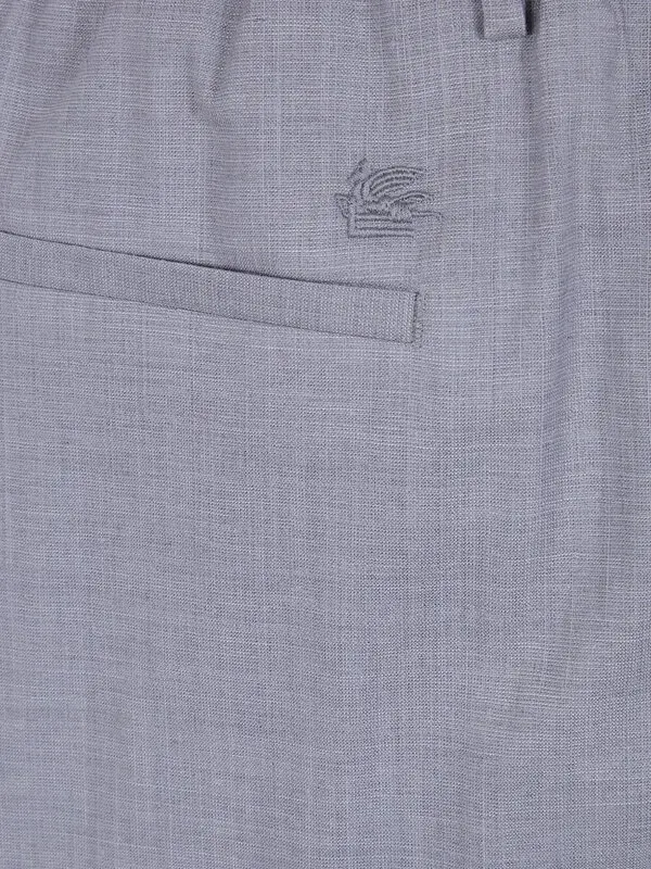 Etro Regular Trousers - Gray