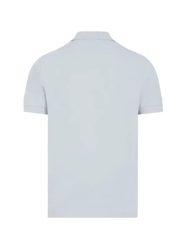 Stone Island Logo Cotton Polo Shirt - Multicolor