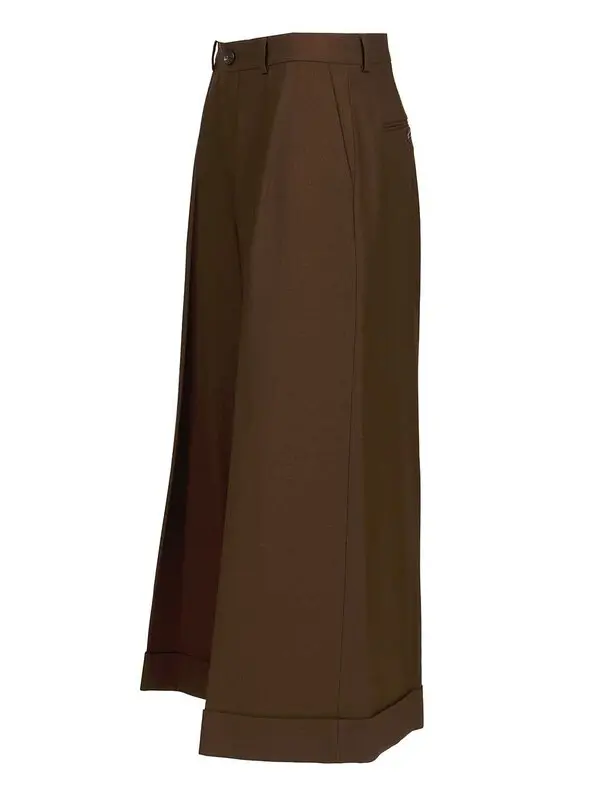Celine Dock" Trousers In Stretch Wool Gabardine