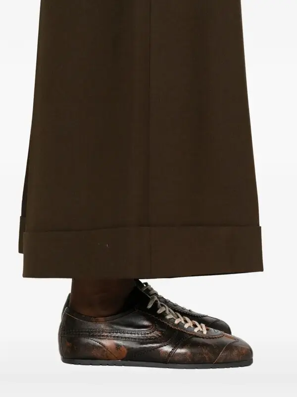 Celine Dock" Trousers In Stretch Wool Gabardine