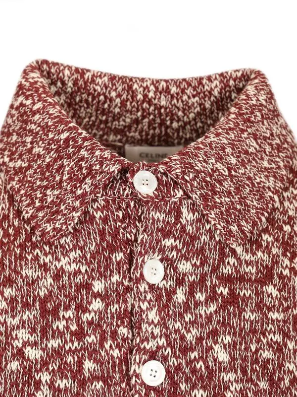 Celine Mouline Cotton Polo Shirt