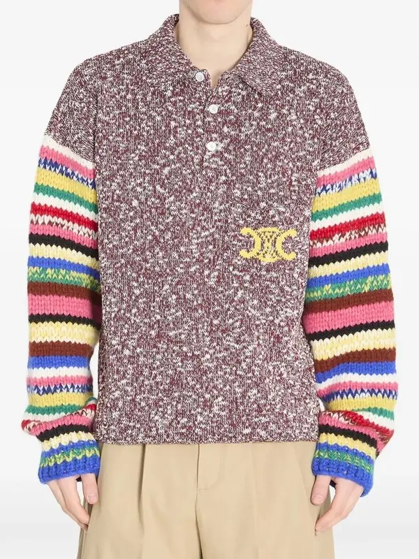 Celine Mouline Cotton Polo Shirt