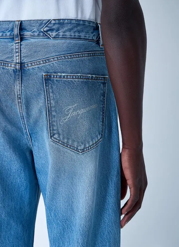 Jacquemus Le De-nimes Droit Jeans - Blue