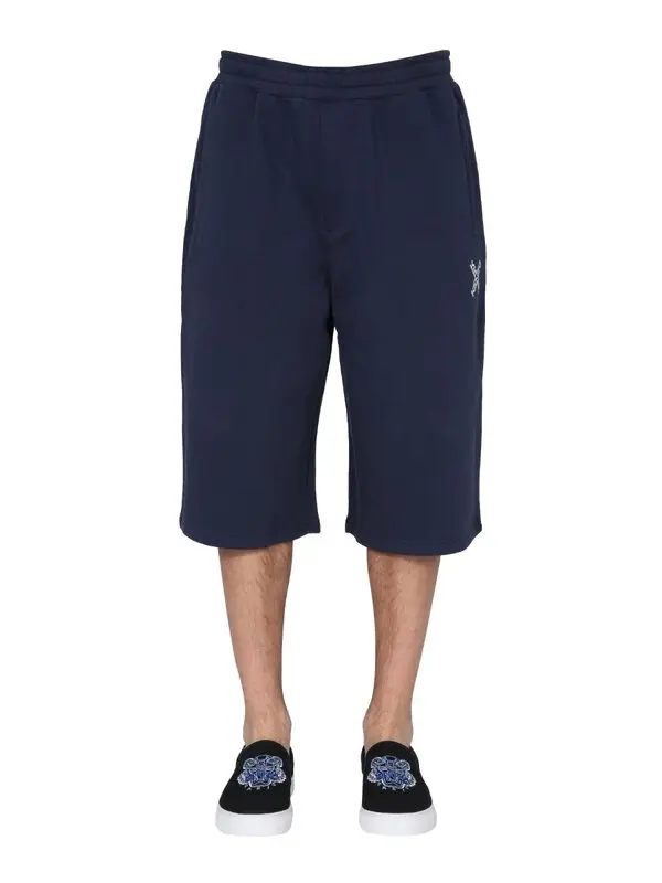 Kenzo Cotton Sweatshirt Shorts