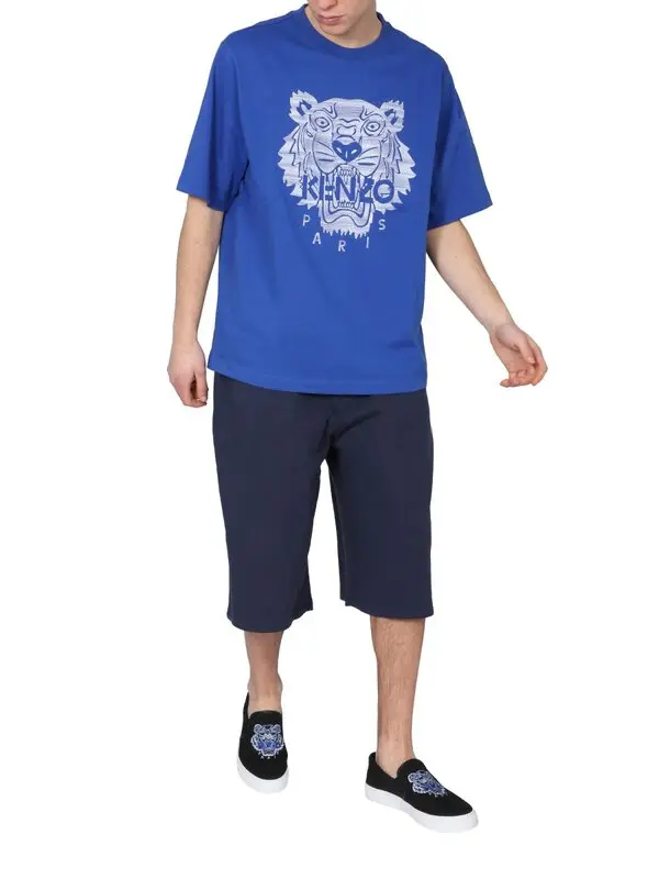 Kenzo Cotton Sweatshirt Shorts