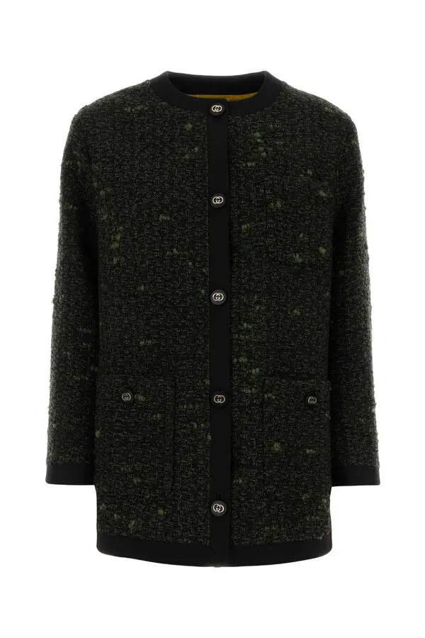 Gucci Boucle Overcoat - Multicolor