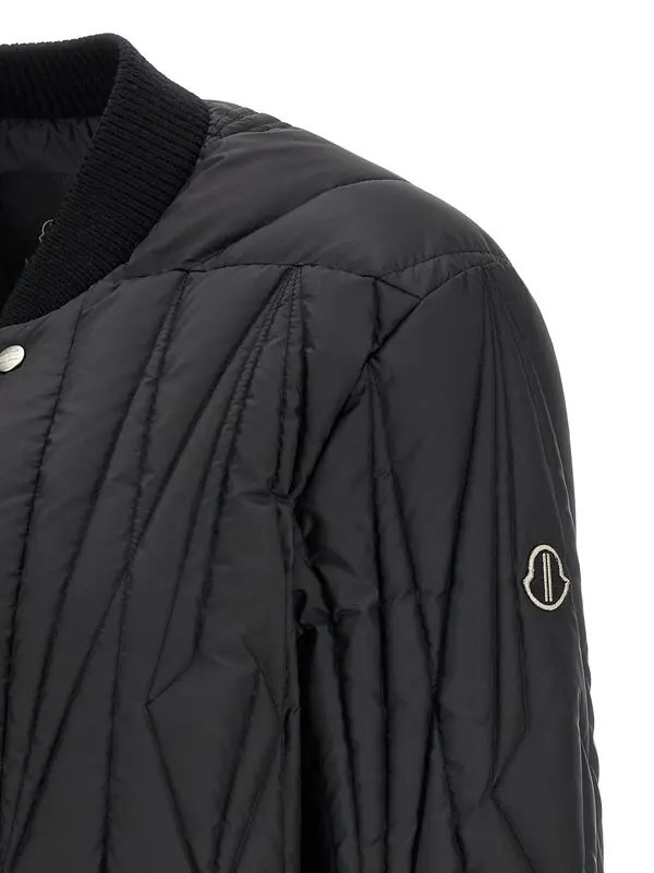 Rick Owens Moncler 'geocamo Flight' Down Jacket