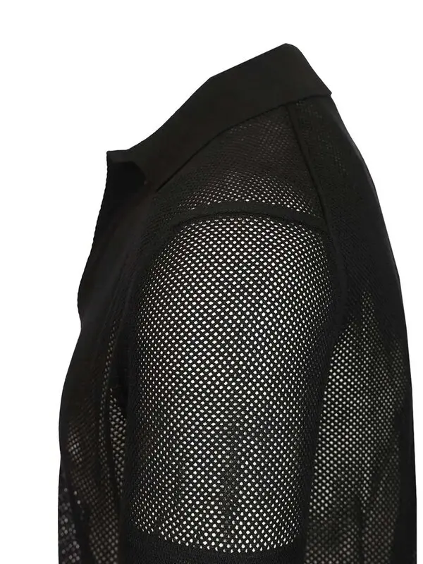TOM FORD Knitted Polo Shirt - Black