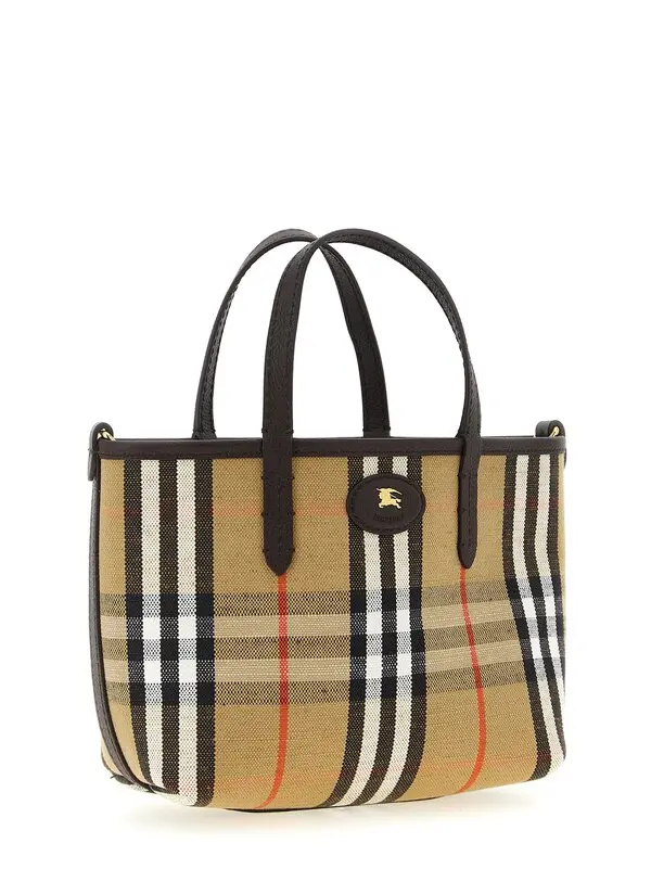 Burberry Bloomsbury Mini Reversible Handbag - Multicolor