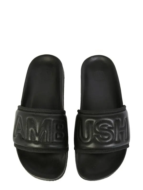 AMBUSH Leather Padded Slide Sandals