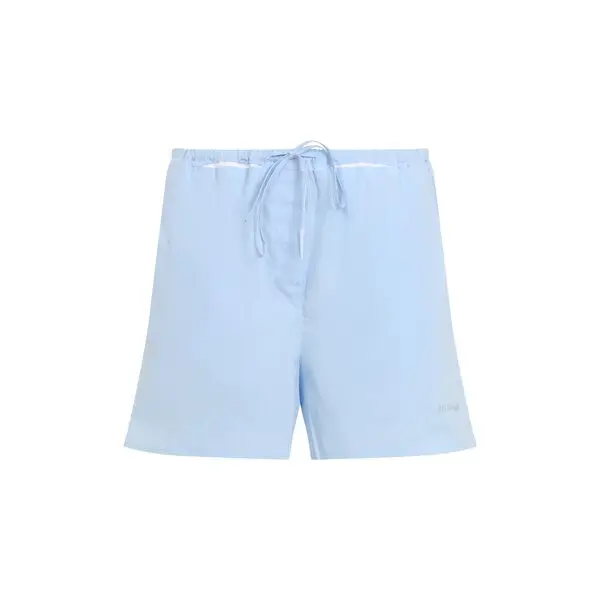 Miu Miu Cotton Shorts - Blue