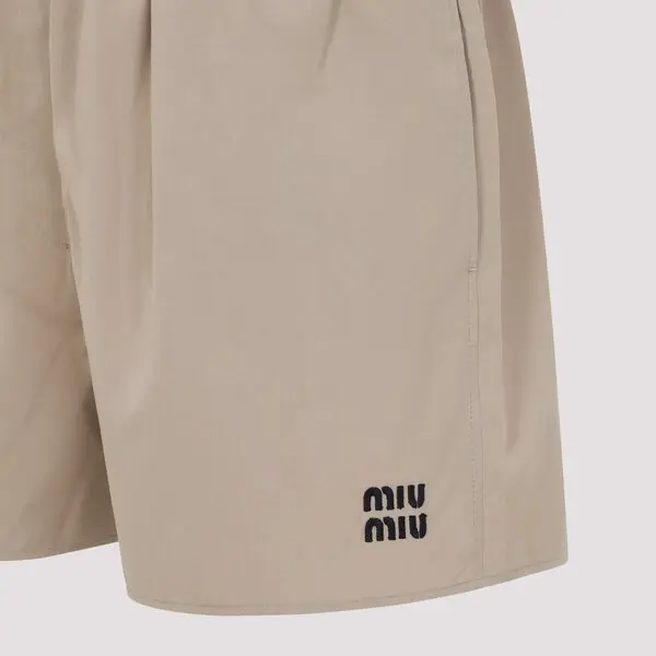 Miu Miu Cotton Shorts