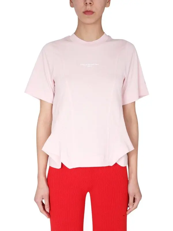 Stella McCartney Logo Print T-shirt - Pink