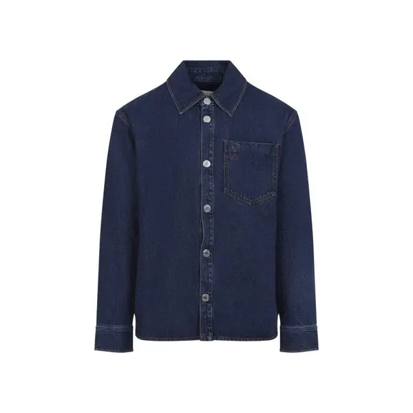 AMI Paris De Coeur Overshirt - Blue