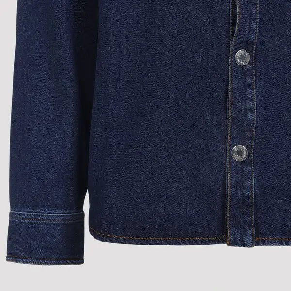 AMI Paris De Coeur Overshirt - Blue
