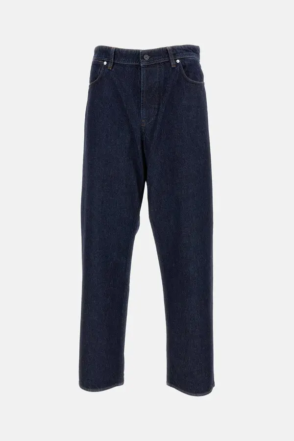 Stone Island Loose Fit Denim Jeans - Multicolor