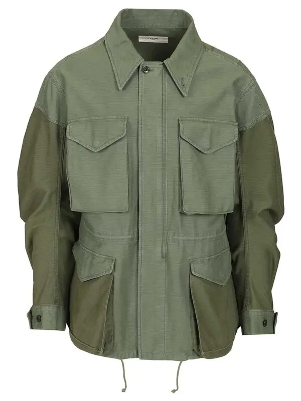 Celine Cotton Satin Parka