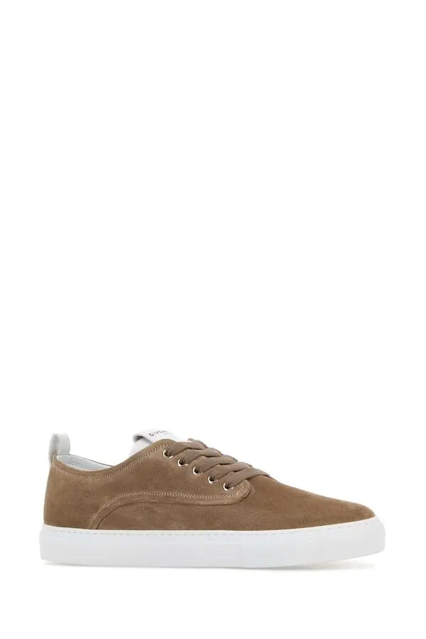 Givenchy Suede Lace-up Sneakers - Brown