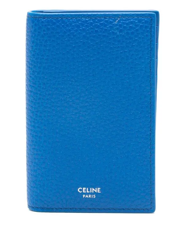 Celine Leather Credit Card Case - Multicolor