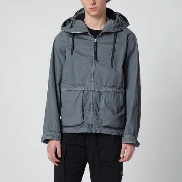 C.P. COMPANY Explorer 50 Fili Wax Jacket - Gray