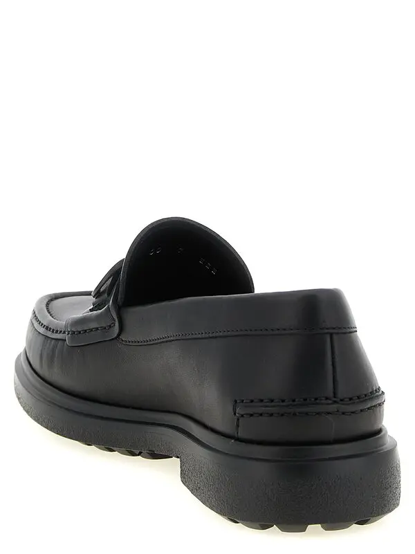 FERRAGAMO Tobias Loafers - Black