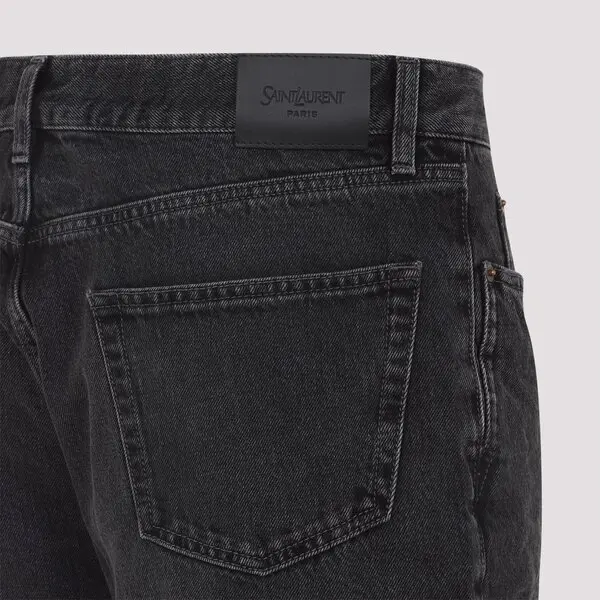 Saint Laurent Mick Long Jeans - Black