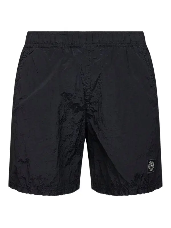Stone Island Logo Patch Swimsuit - Multicolor