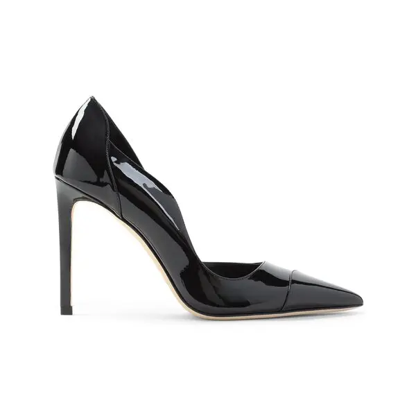 JIMMY CHOO Brigitte 100 Patent Leather Pumps - Black