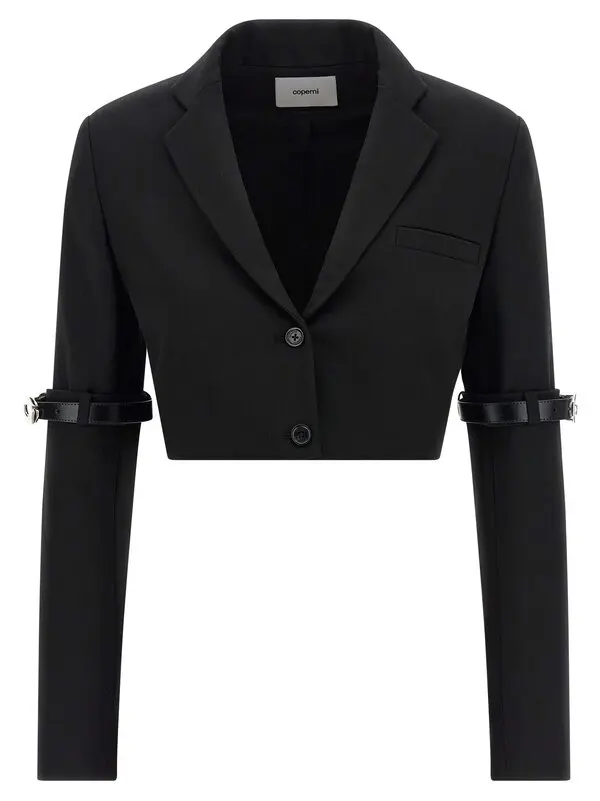 Coperni Hybrid Single-breasted Bolero Blazer