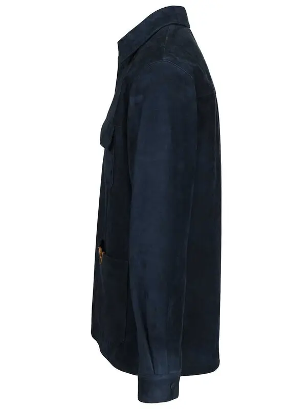 Valentino Garavani Suede Caban Jacket
