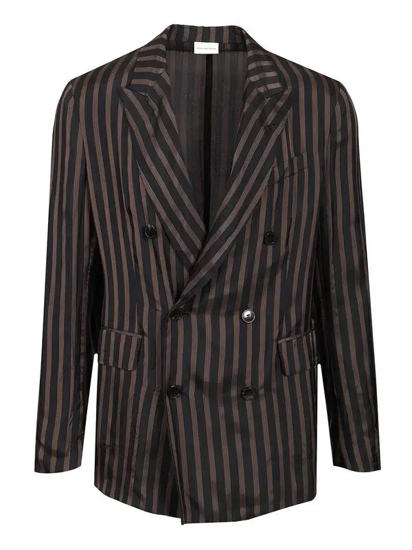 Dries Van Noten Unstructured Cupro Blazer
