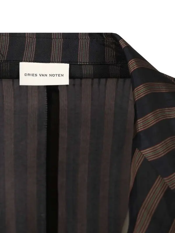 Dries Van Noten Unstructured Cupro Blazer