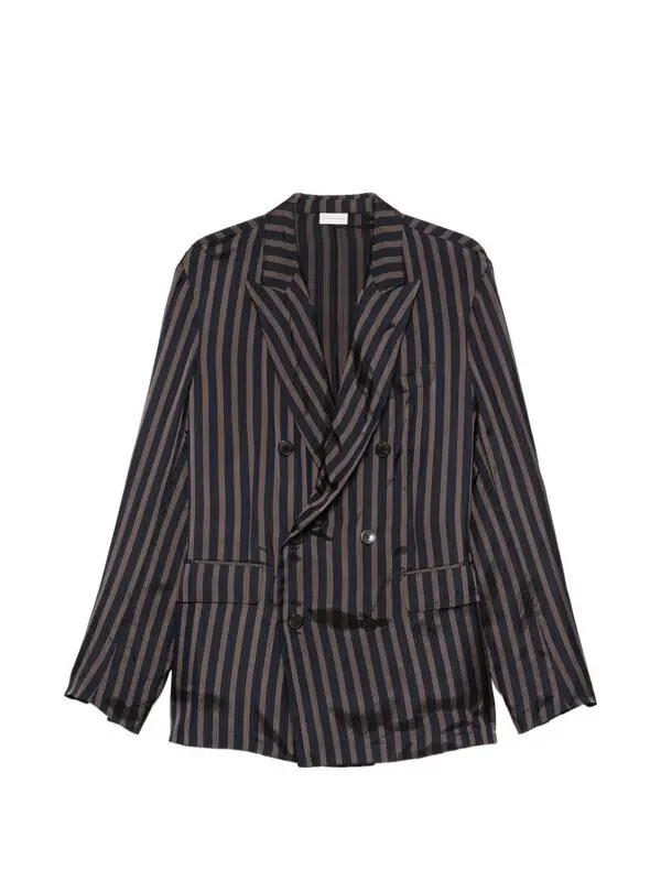 Dries Van Noten Unstructured Cupro Blazer