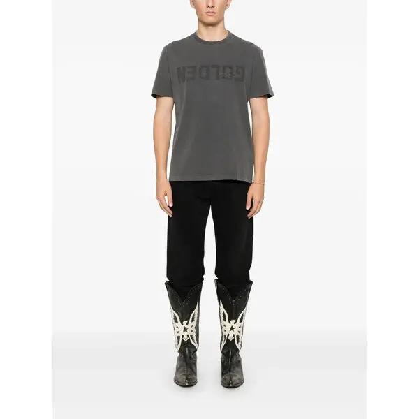 GOLDEN GOOSE Grey T-shirts & Vests T-shirts - Gray