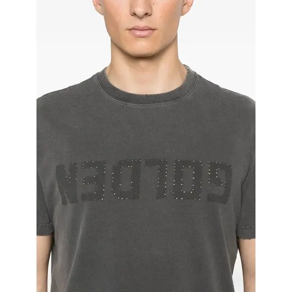 GOLDEN GOOSE Grey T-shirts & Vests T-shirts - Gray