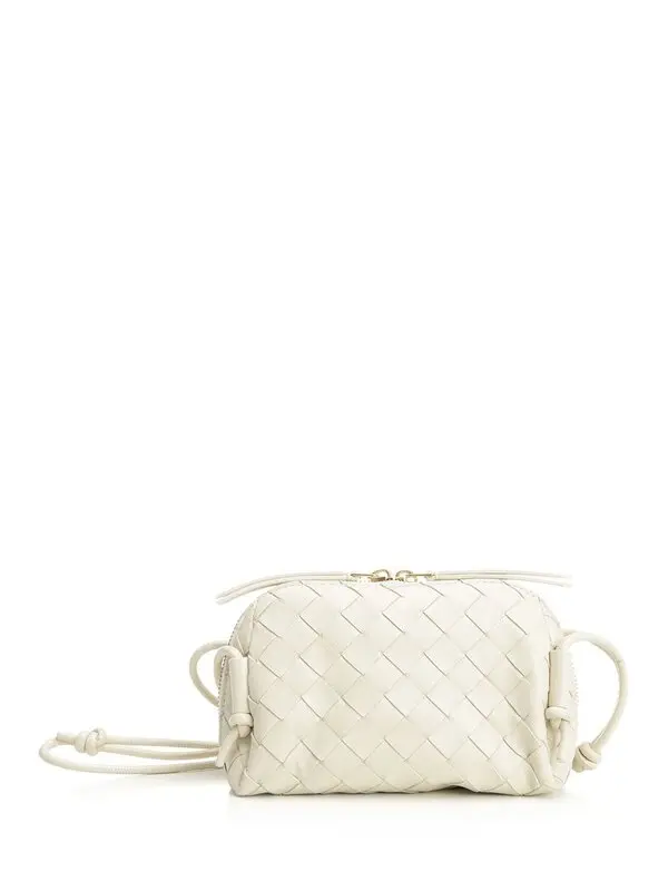 Bottega Veneta Concert" Clutch - White