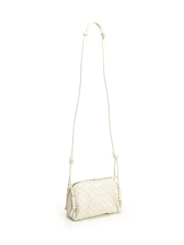 Bottega Veneta Concert" Clutch - White