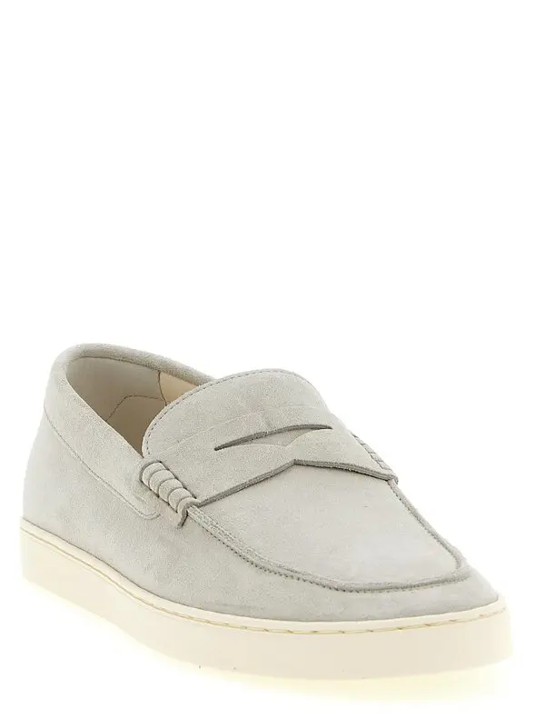 Brunello Cucinelli Suede Loafer Sneakers